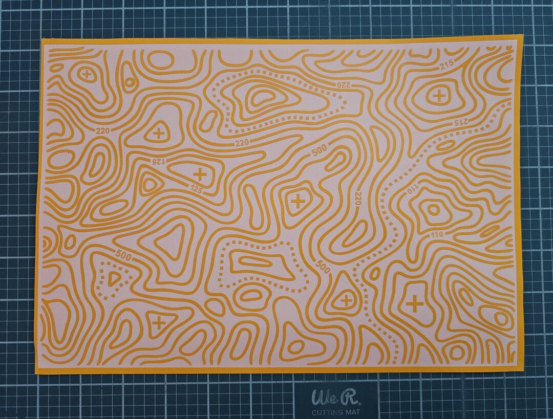 Topo Pathfinder Avery Dennison Single-use High-bake Stencil for ...