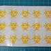 BIOHAZARD Stencil | BIOHAZARD Pattern | Cerakote, Duracoat, Gunkote ...