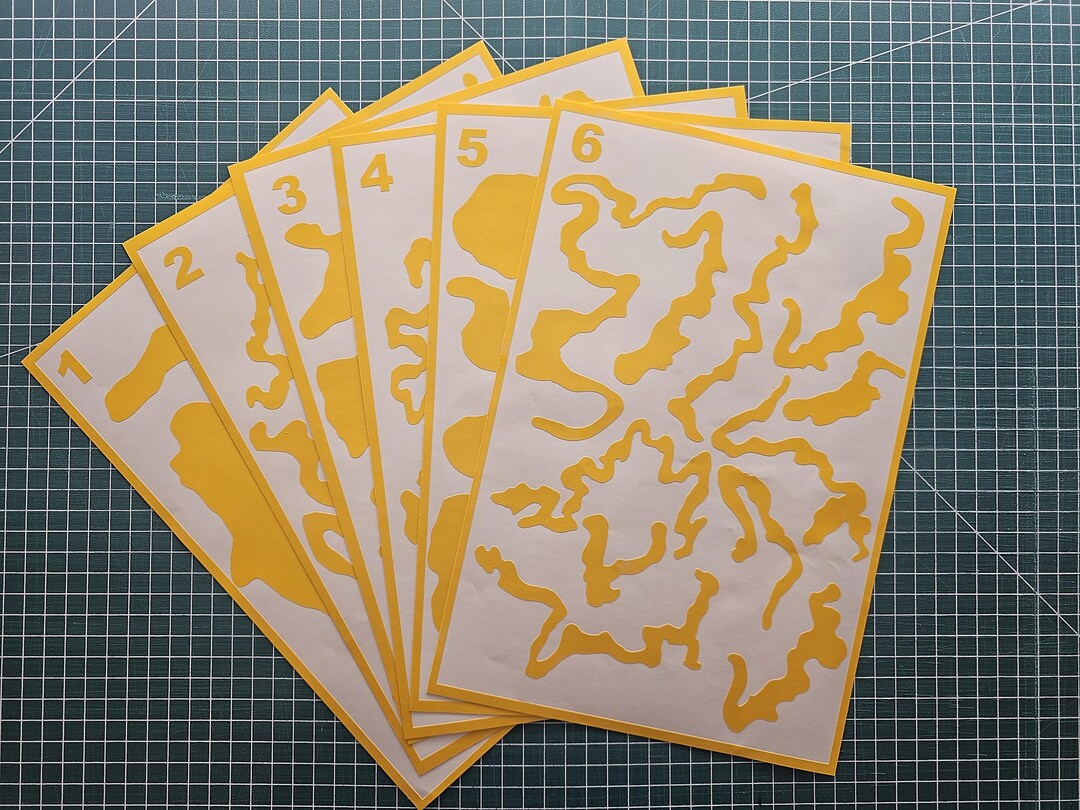 Kuiu Vias Camo Stencil Set - Etsy