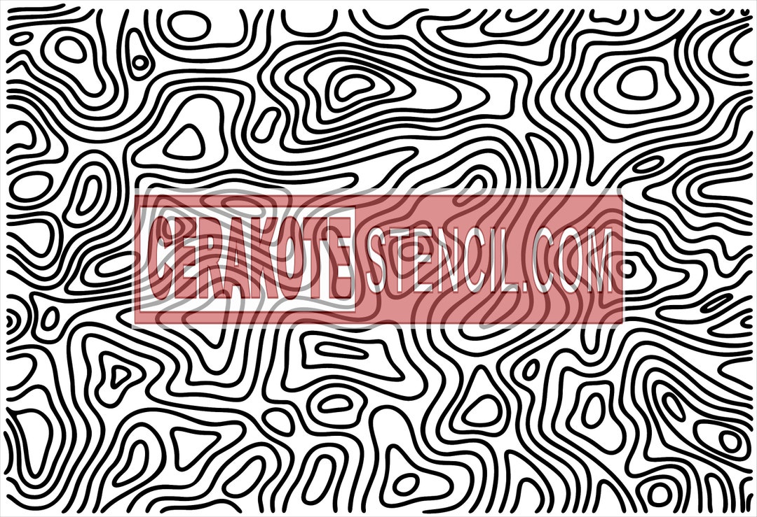 Topographic Topo Camo: High Resolution Instant Digital Download SVG for ...