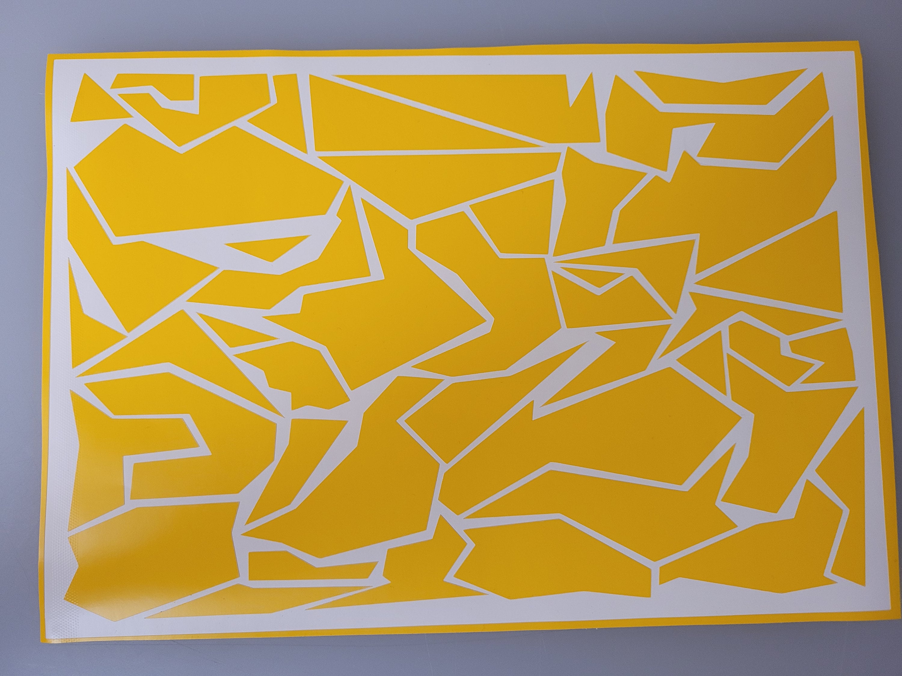 Splinter Camo Stencil High Bake Cerakote, Duracoat, Gunkote