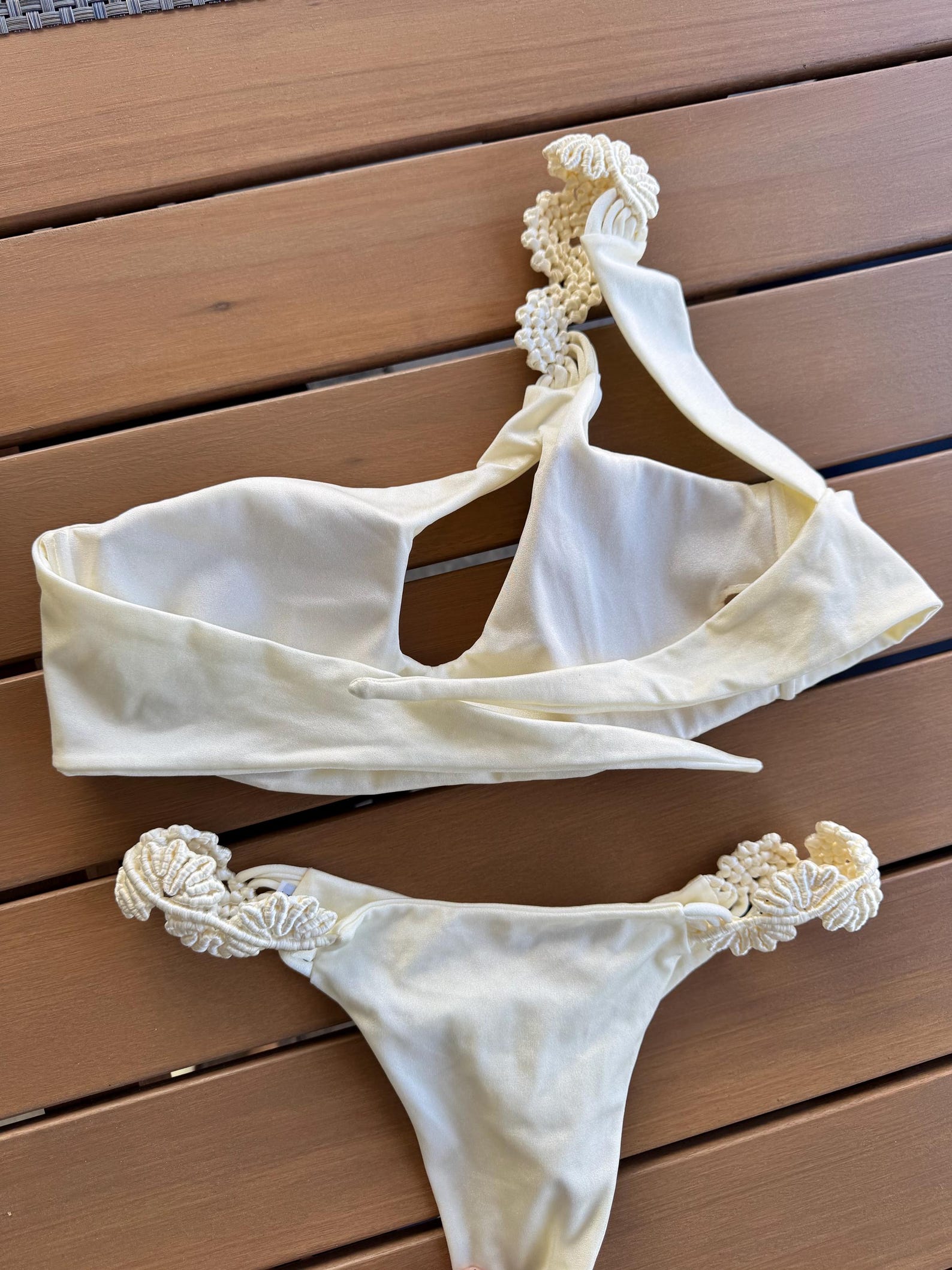 Macrame Swimsuit Bikini 2 Pieces | Handmade Macrame Swimsuit | Swimsuit ...