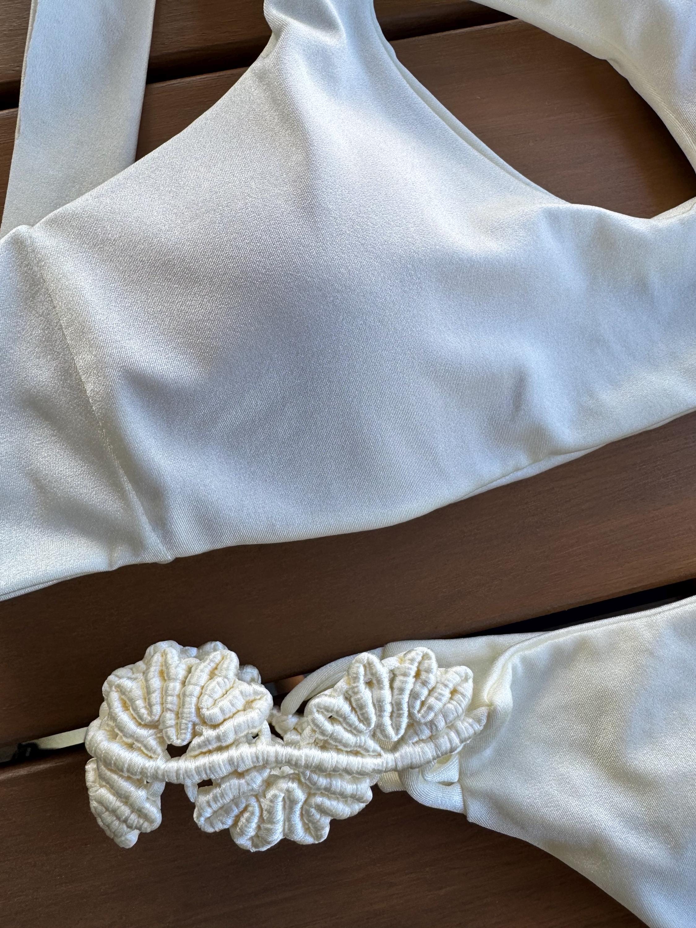 Macrame Swimsuit Bikini 2 Pieces | Handmade Macrame Swimsuit | Swimsuit ...