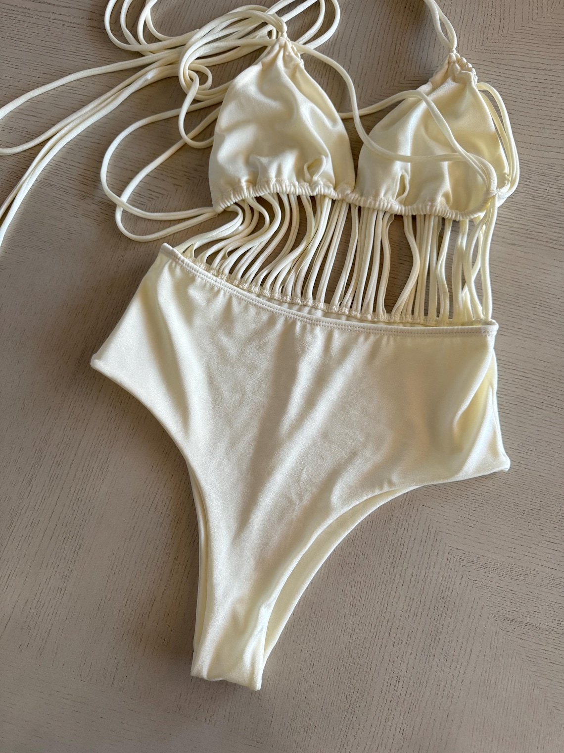 Macrame Swimsuit Bikini 2 Pieces | Handmade Macrame Swimsuit | Swimsuit ...