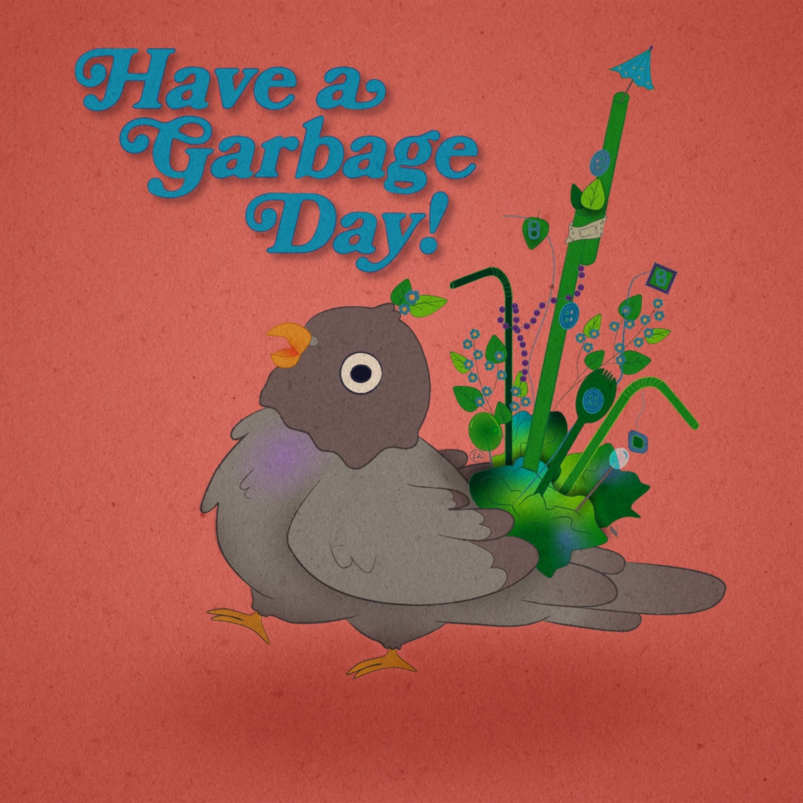 Have A Garbage Day - Etsy