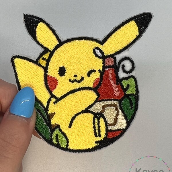 Pikachu Patch - Etsy