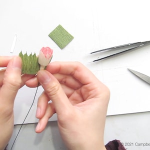 Digital Template Handmade Crepe Paper Carnation Flower - Etsy