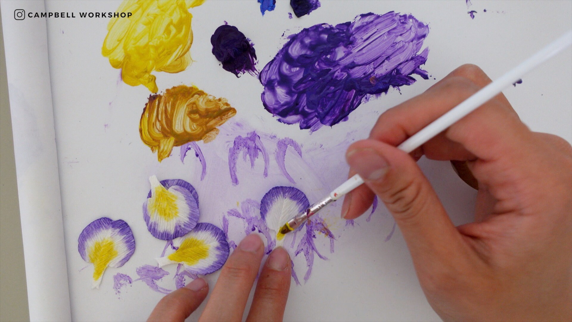 Crepe Paper Wisteria Digital Template With Video Tutorial - Etsy