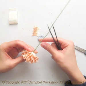 Digital Template handmade Crepe Paper Straw Flower Digital - Etsy