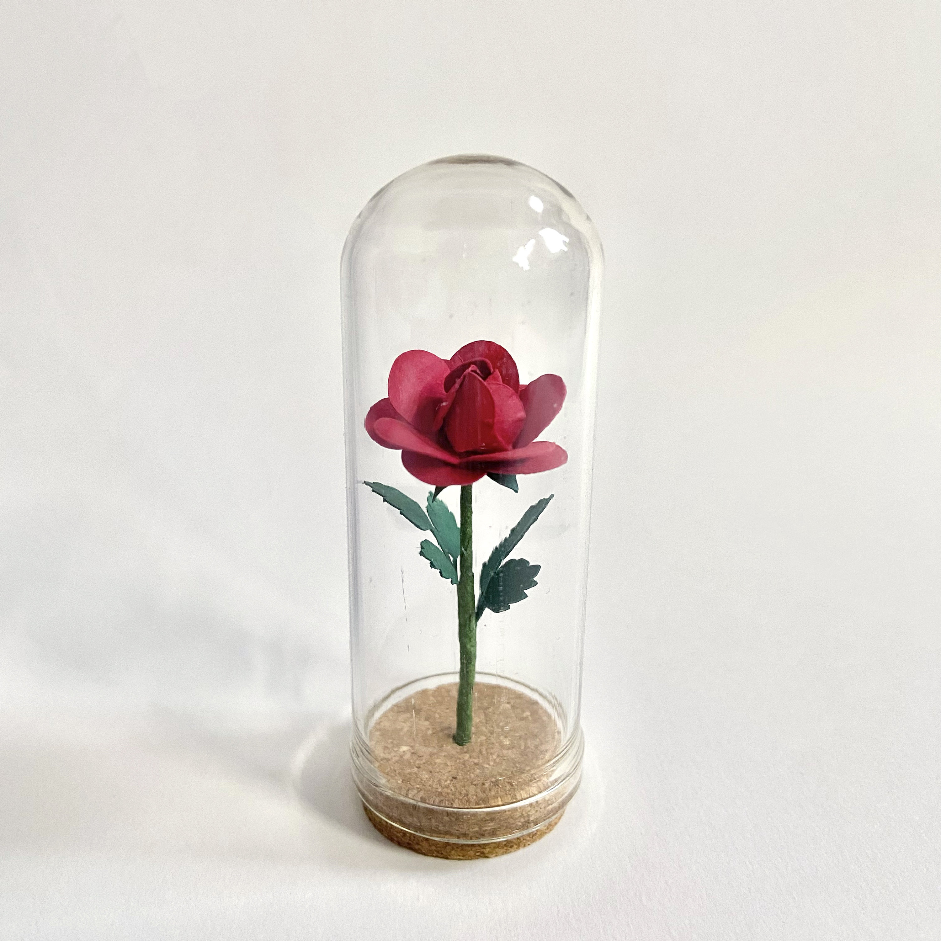 Handmade Mini Rose Dome - Etsy