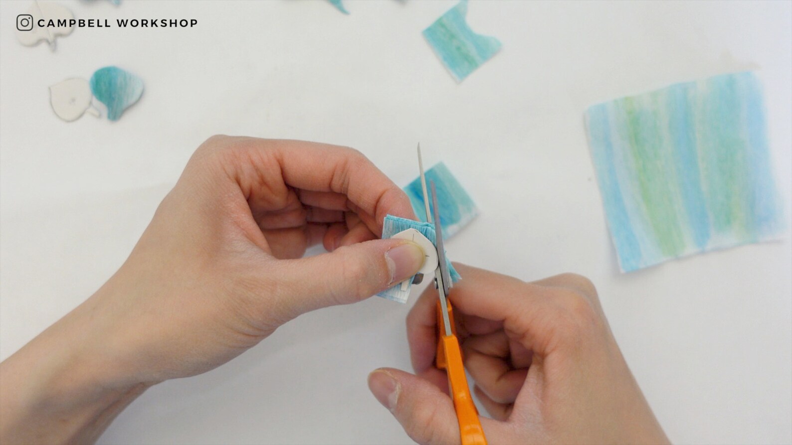 Digital Template Handmade Crepe Paper Hydrangea Digital Template With ...