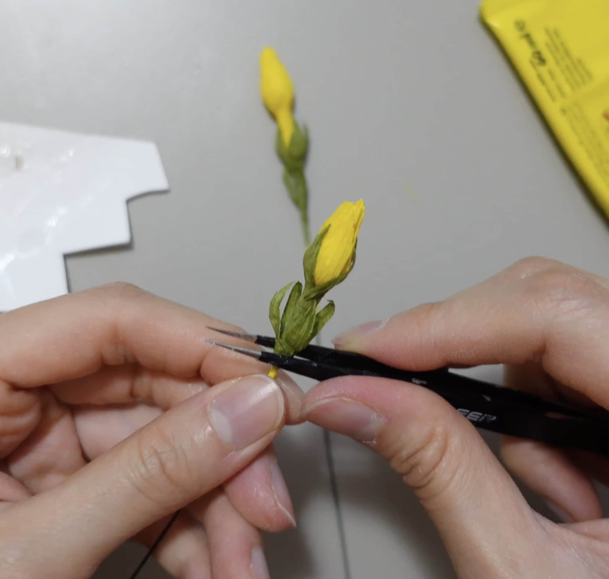 Digital Template Handmade Crepe Paper Winter Jasmine Digital - Etsy