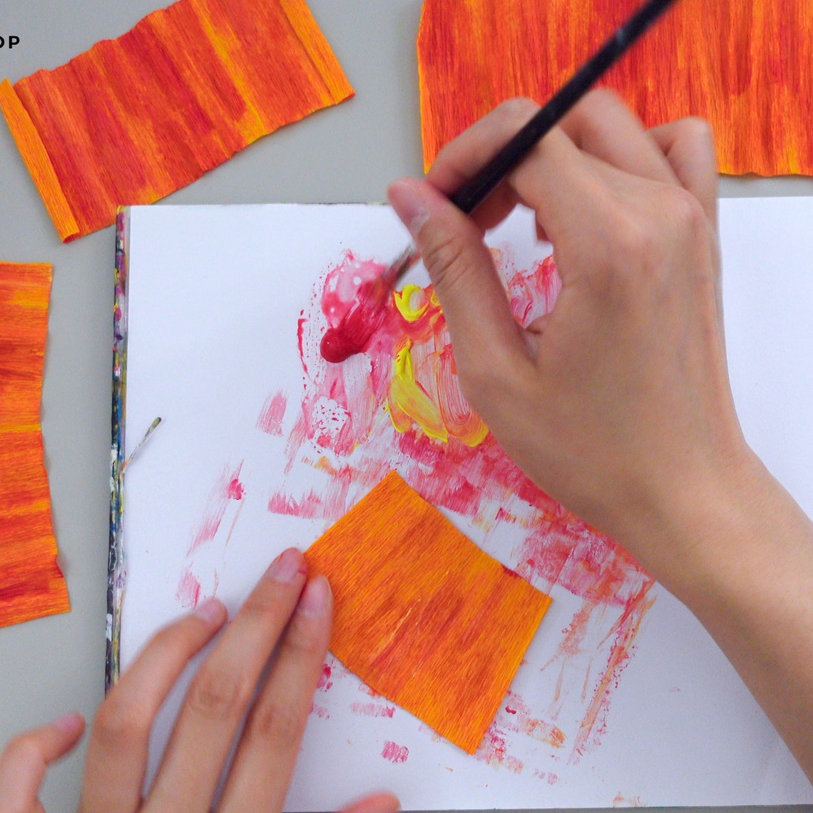 Digital Template Handmade Crepe Paper Theo's Sweet Pea - Etsy