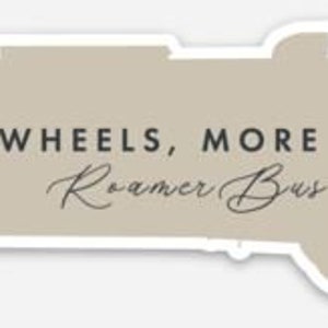 Roamer Bus Sticker Pack - Etsy