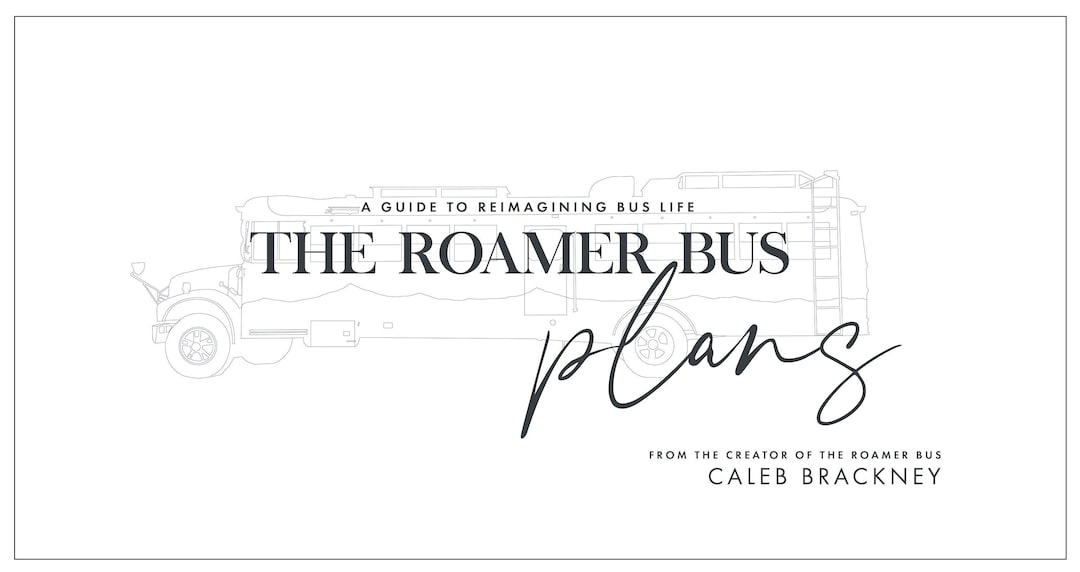 The Roamer Bus Plans - Etsy