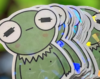 Buff Kermit - Etsy