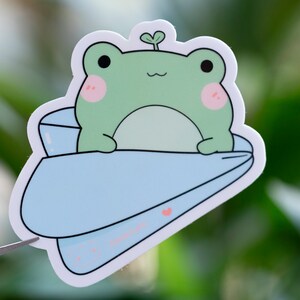 Froggy Sticker Pack, Cute Stickers, Waterproof Stickers, Laptop ...