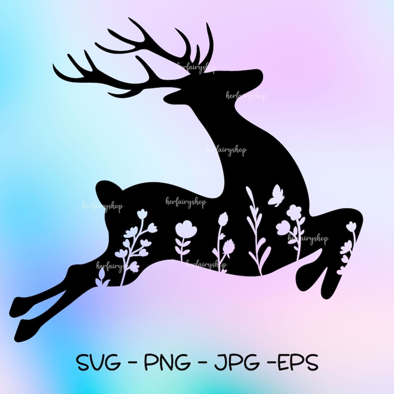 Flying Reindeer - Etsy