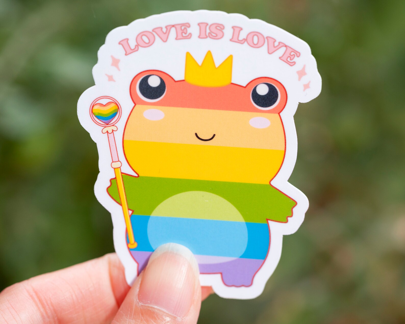 Love is Love LGBT LGBT Frog Stickers Lesbian Pan Bi Gay Ace - Etsy