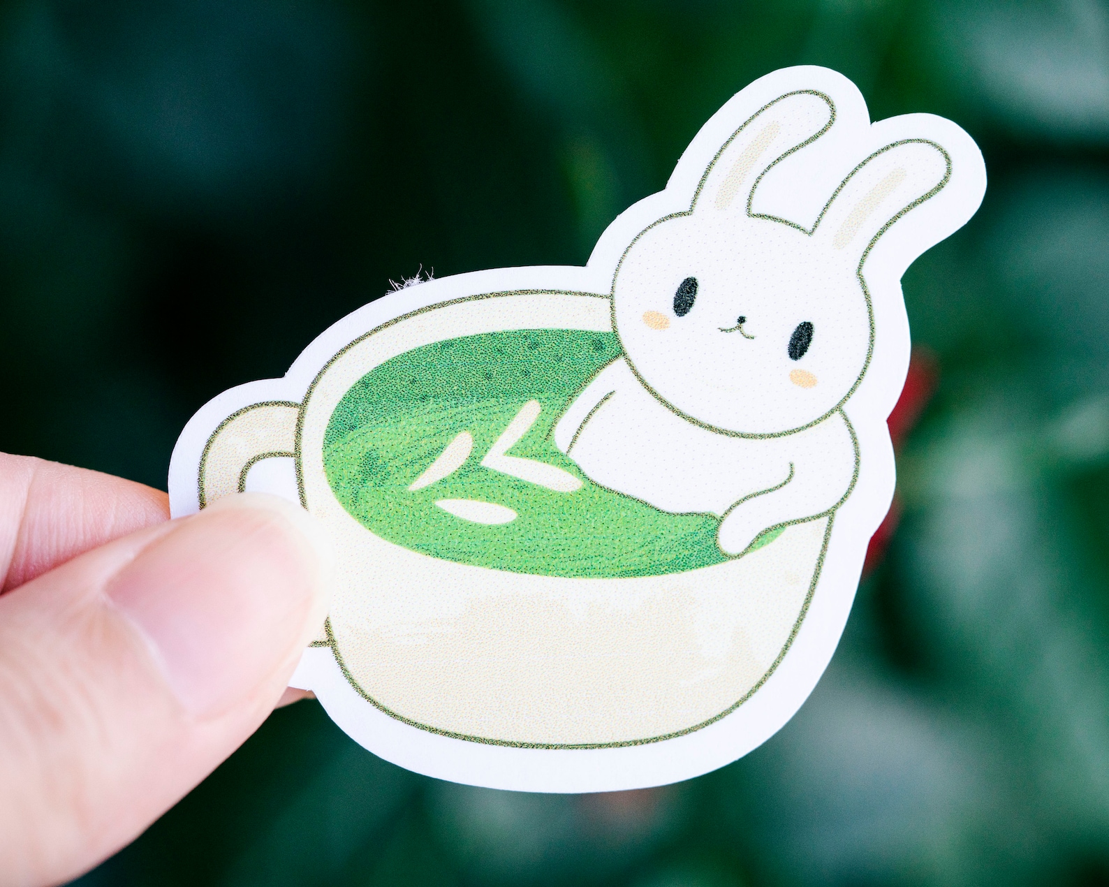 12pcs Matcha Sticker Set Green Sticker Kawaii Sticker | Etsy
