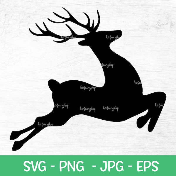 Flying Reindeer - Etsy