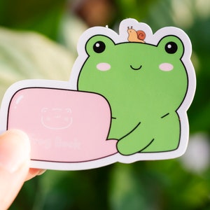 Froggy Sticker Pack, Cute Stickers, Waterproof Stickers, Laptop ...