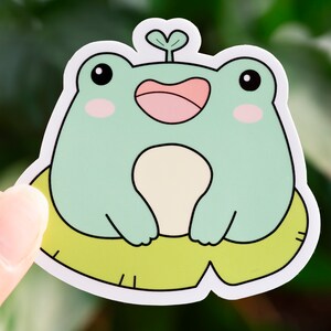 Froggy Sticker Pack, Cute Stickers, Waterproof Stickers, Laptop ...