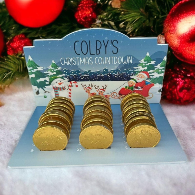Coin Advent Calendar - Etsy UK
