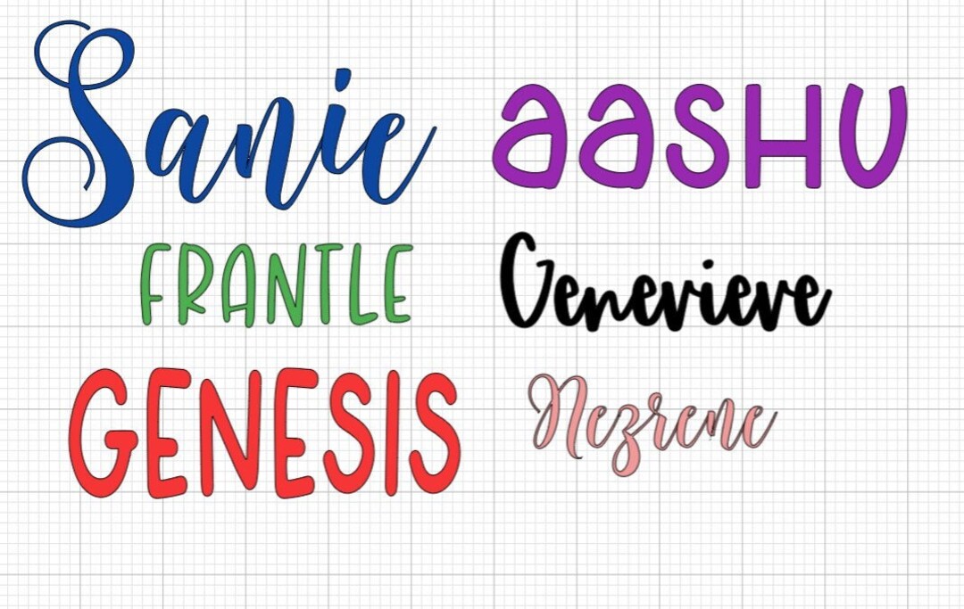 Personalized Name Vinyl Stickers, Name Stickers, Vinyl Stickers, Vinyl ...