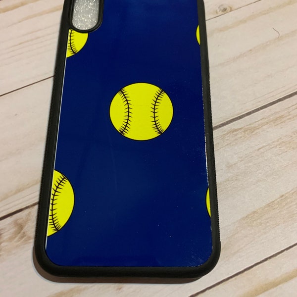 Softball Phone Case - Etsy