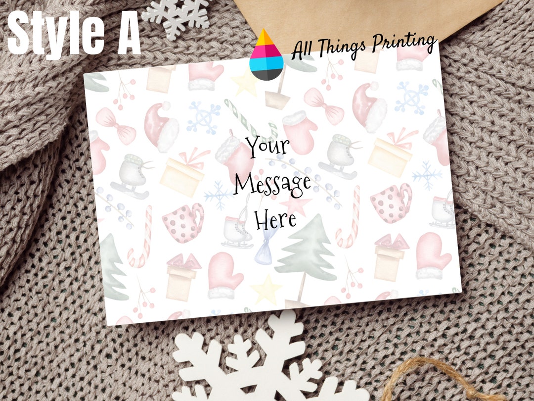 Ornament Postcard Gift Message ORNAMENT PURCHASE REQUIRED From the ...