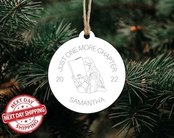 Reading Ornament / Literary Gifts / Gifts for Readers / Book Club Gift ...