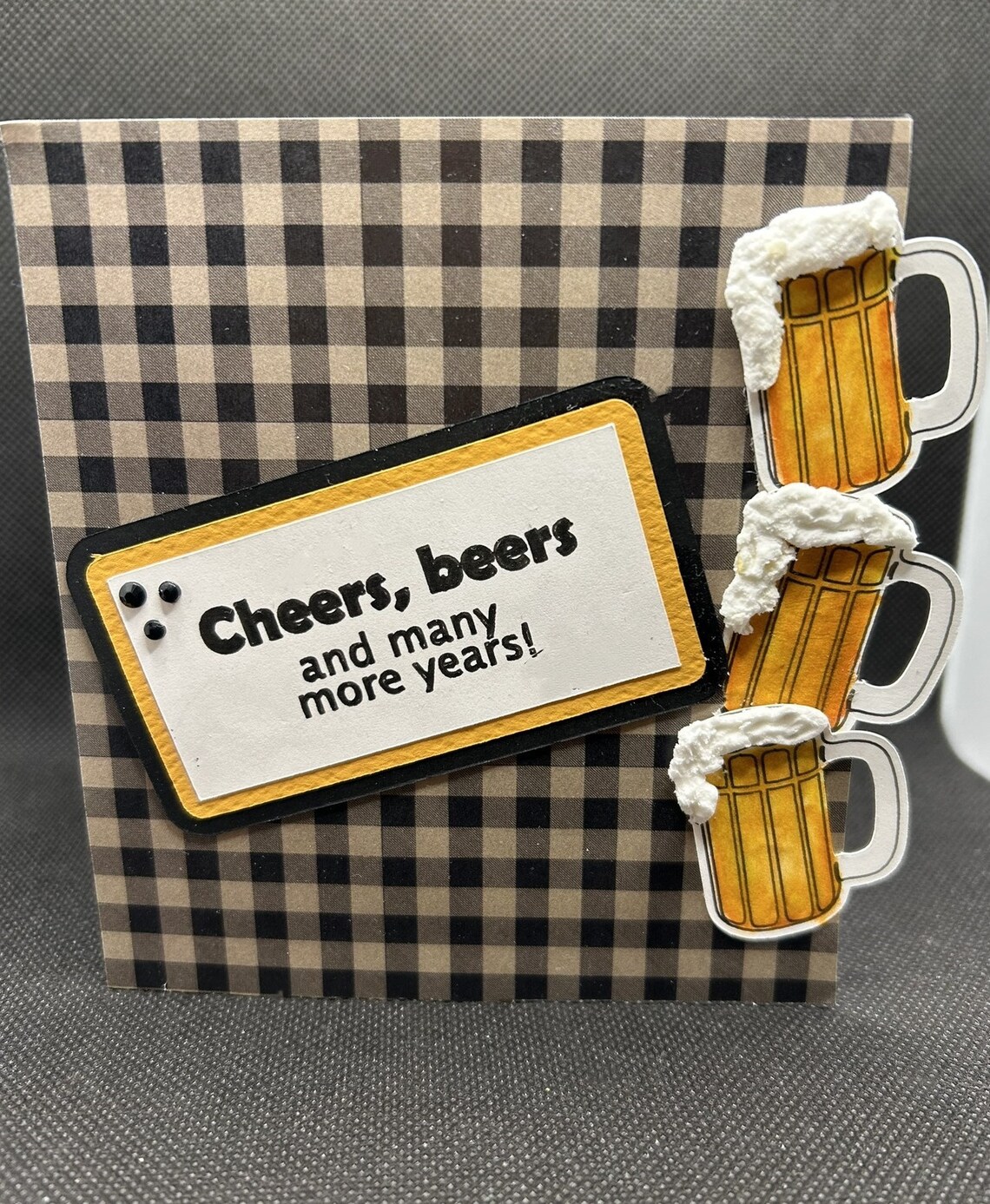 Happy Birthday Beer Card - Etsy