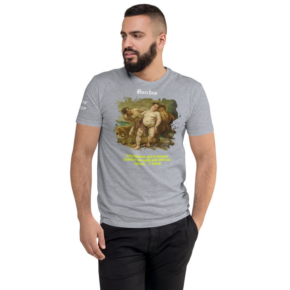 Fat Bacchus T-shirt for Men Cotton Short Sleeve - Etsy UK