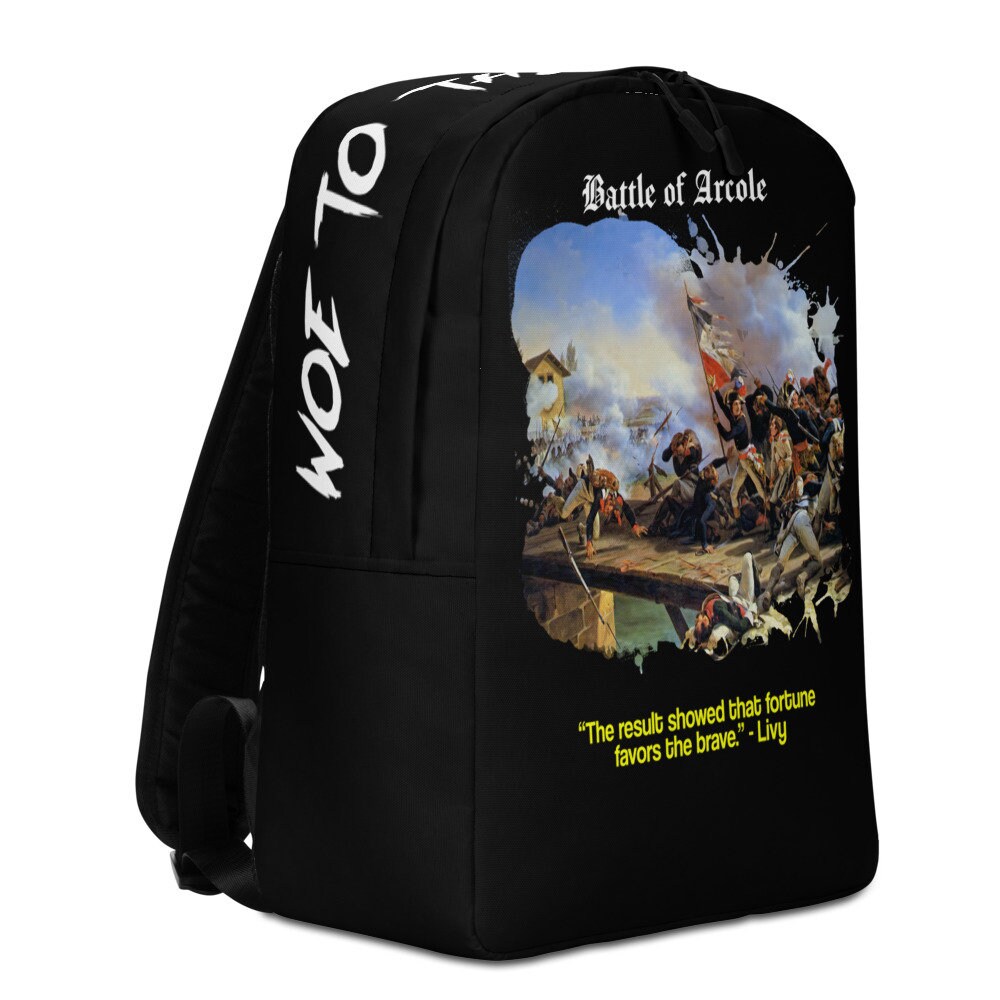 Minimalist Backpack Napoleon Bonaparte Battle of Arcole - Etsy UK