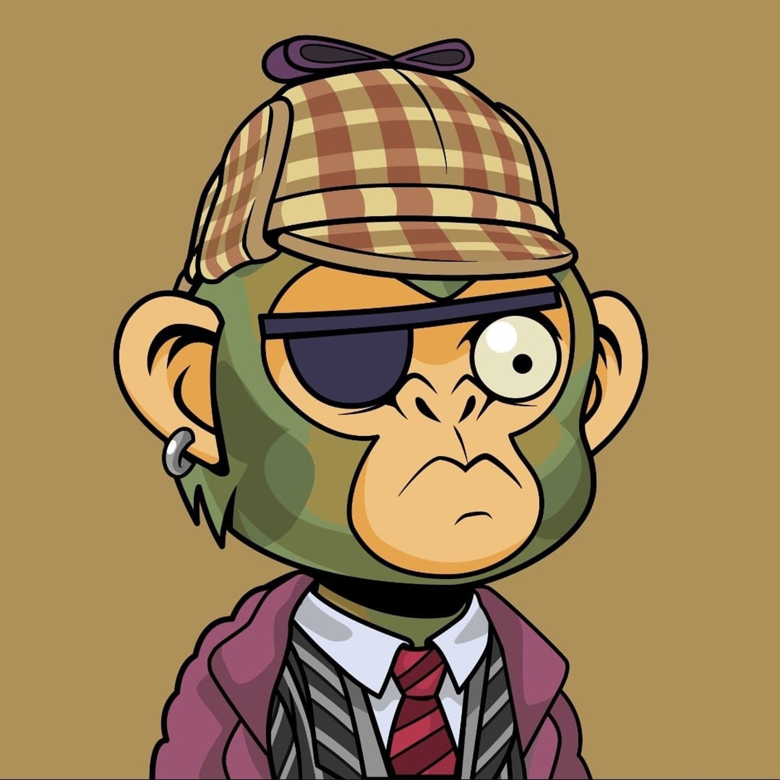 Cronos Chimp Club 4897 NFT Art Printable - Etsy