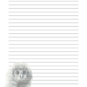 Cute Animals Printable Stationery / Digital Note Paper / - Etsy