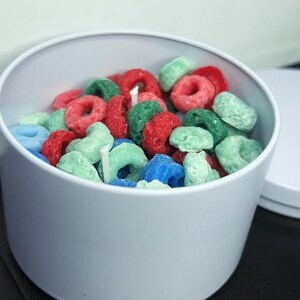 Fruit Loops Candle ! Wax Melts Fruit Loop Scented Candles ! Candle ...