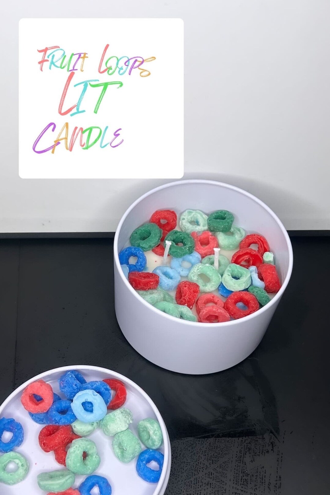 Fruit Loops Candle ! Wax Melts Fruit Loop Scented Candles ! Candle ...