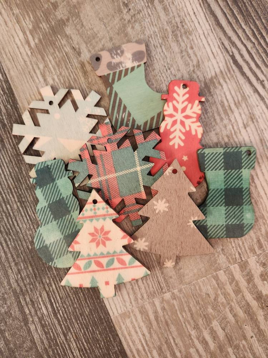 Gift Tags Wooden Gift Tags Package Tagschristmas Gift Tags - Etsy