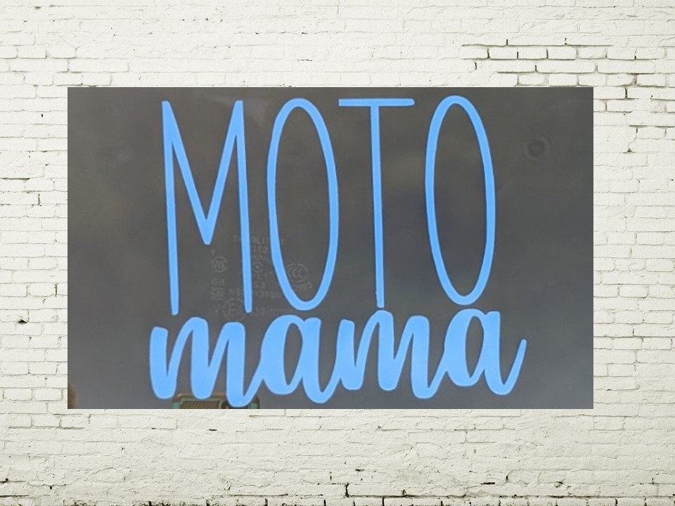 Decal Sticker Window Decal Window Sticker Cup Decal Motocross Mom Moto ...