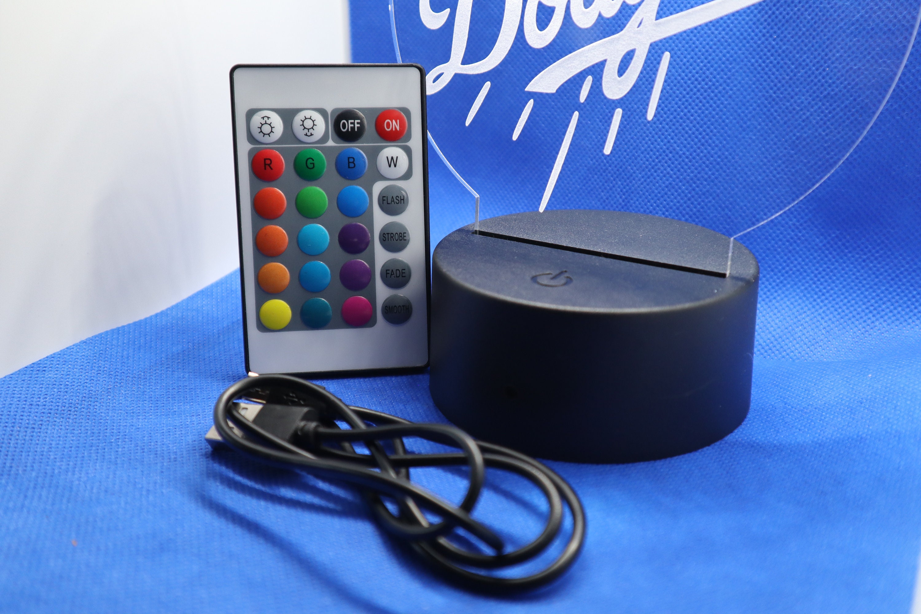 European Soccer Teams Football LED Stand Color Light - Etsy