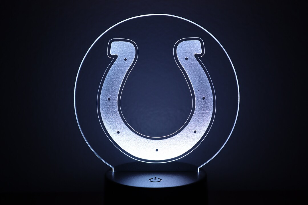 NFL Colts LED Stand, NFL Teams Led Lights, Super Bowl Indianapolis ...