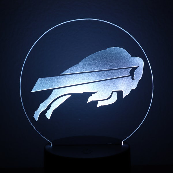 Buffalo Bills Lights Led Stand - Etsy