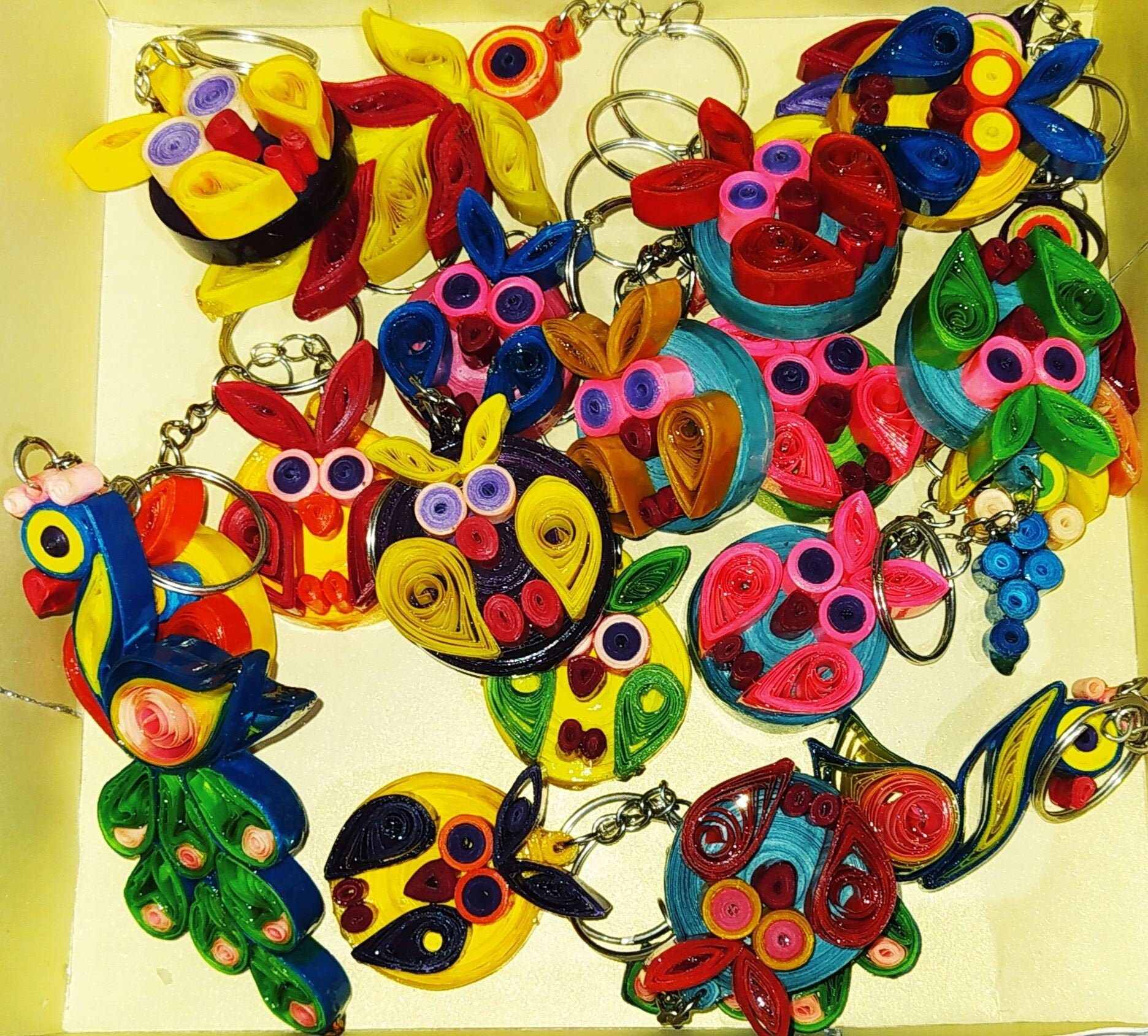 Quilling Keytags - Etsy