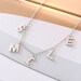 Smile Letter Charm Pendant Necklace for Women, Enjoy Letter Necklace ...