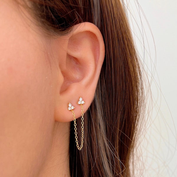 Double Piercing - Etsy