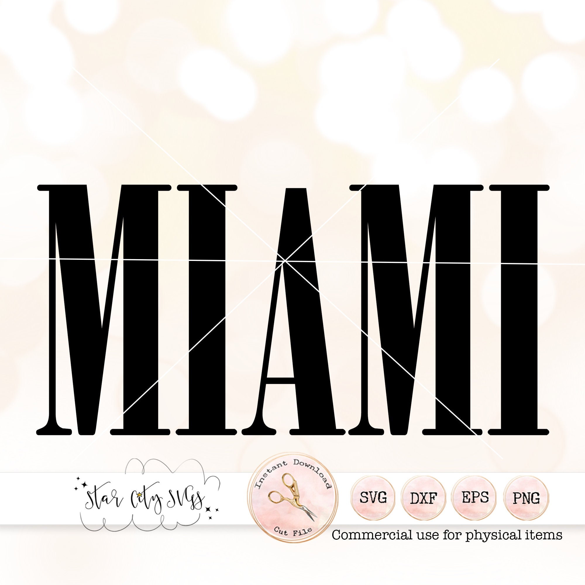 Miami SVG, Miami Tshirt Design, Baecation Miami Love, Rep Your City ...
