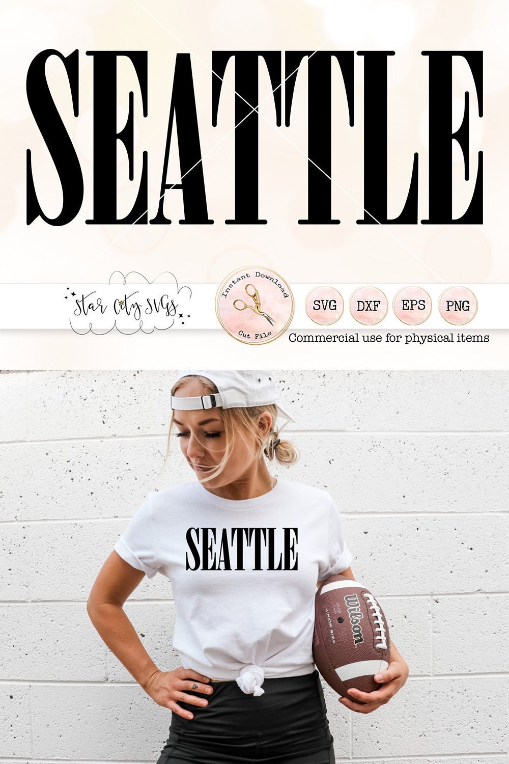 Seattle SVG, Seattle Svg for Shirt, Seattle Sweatshirt Svg, Rep Your ...