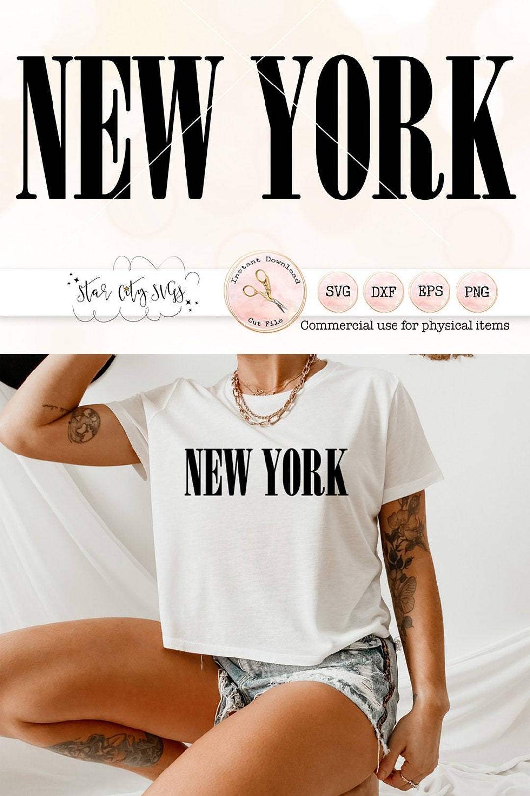 New York SVG, Downtown Girl NY Svg, Teenage Girl Gifts, New York City Tee Svg, I Love New York ...
